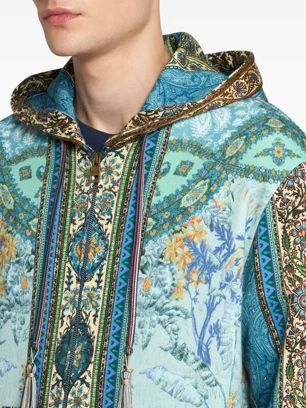 Etro Abstract Print Hoodie