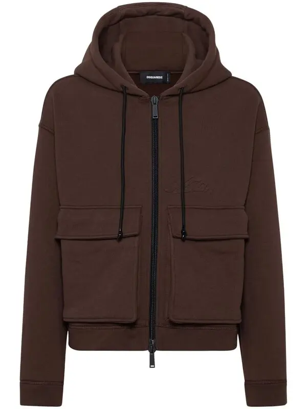 Dsquared2 Icon Zip-up Hoodie