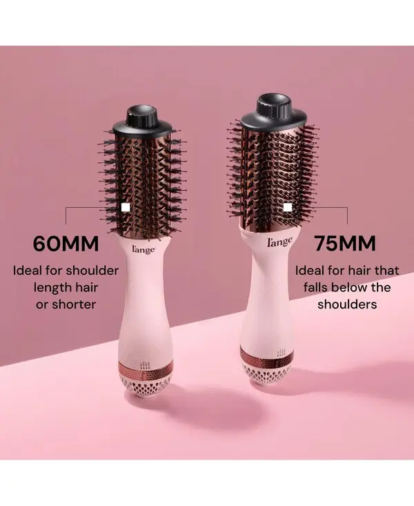L'ANGE Le Volume 2-in-1 Titanium Brush Dryer - Black