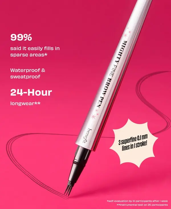 BENEFIT COSMETICS Mighty Fine Brow Pen - 3
