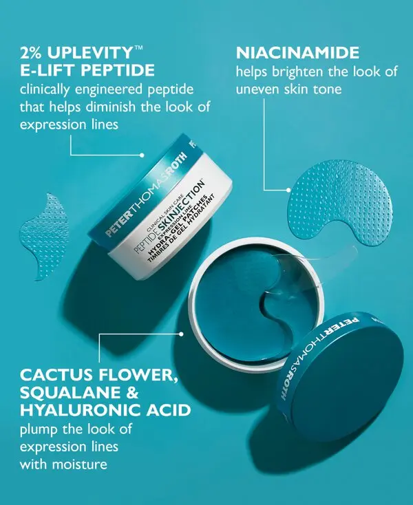 PETER THOMAS ROTH Peptide Skinjection Expression Line Hydra-gel Patches - No Color