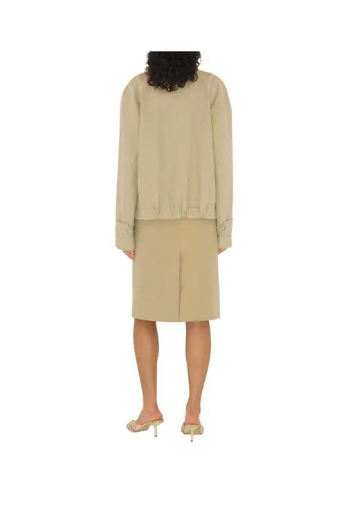 Burberry Cotton Midi Skirt