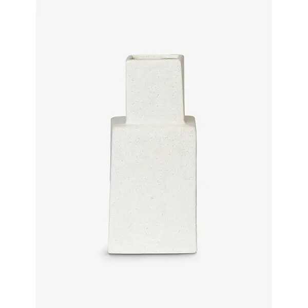 FERM LIVING Koa Medium Glazed-ceramic Vase 29cm - Off-white