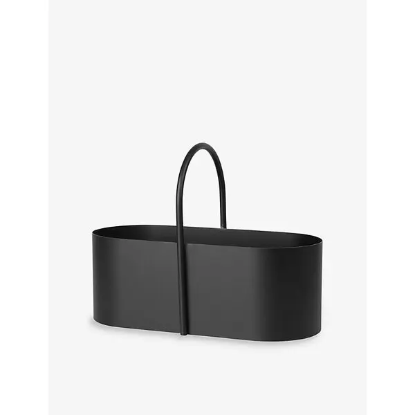 FERM LIVING Grib Powder-coated Metal Toolbox - Black