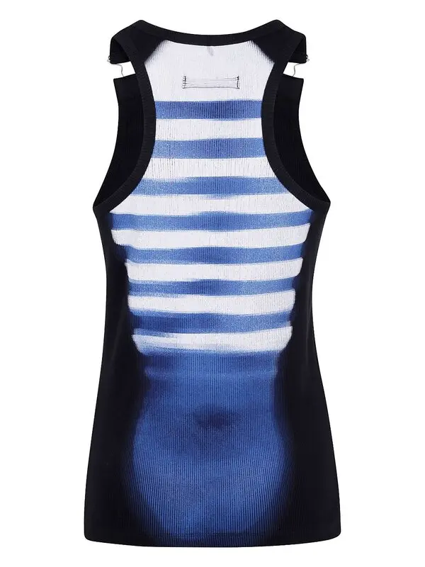 Jean Paul Gaultier Striped Top