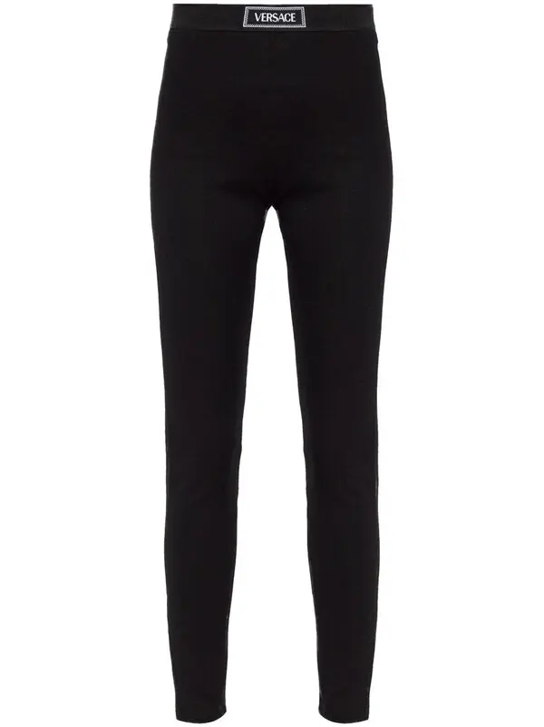 Versace Elasticated-waist Leggings