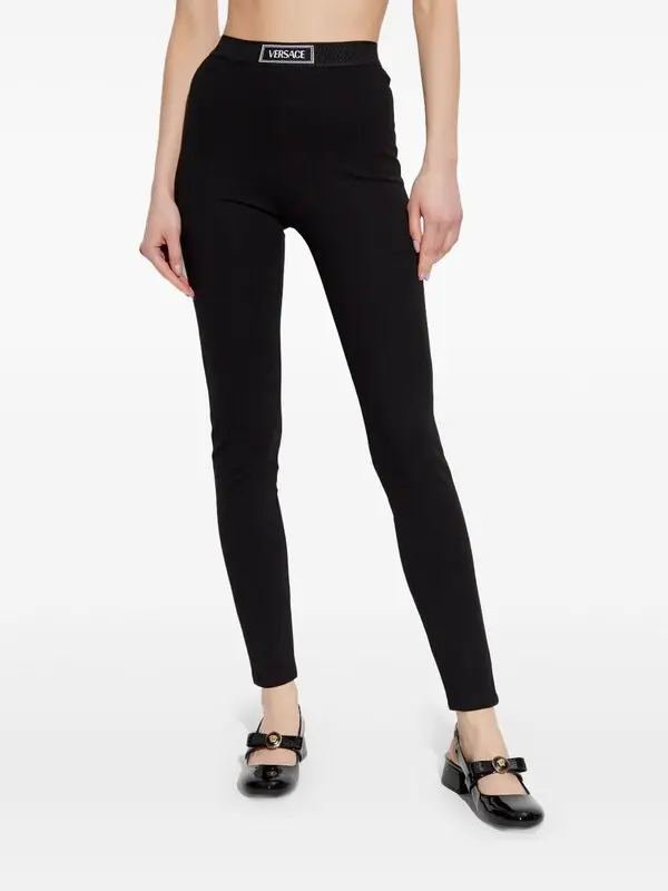 Versace Elasticated-waist Leggings