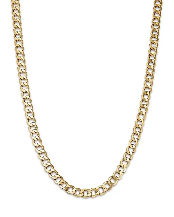 Bloomingdale'S 14k Yellow Curb Link Chain Necklace - Gold