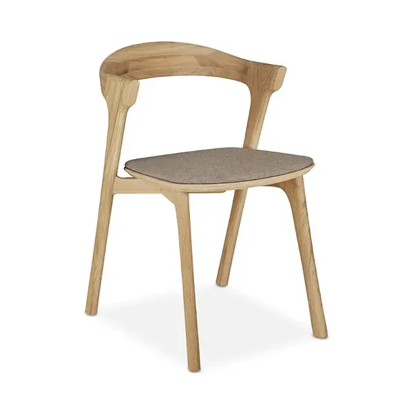 ETHNICRAFT Bok Dining Chair - Oak With Warm Gray