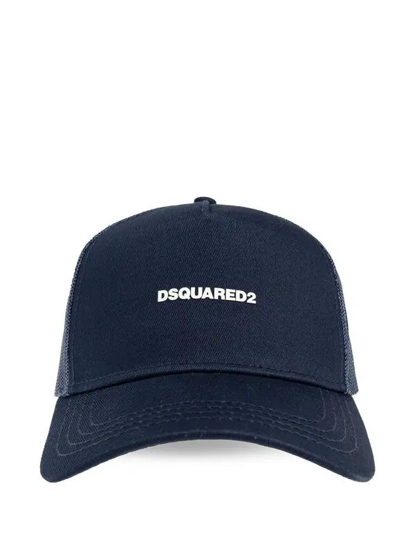 Dsquared2 Logo-print Baseball Cap - Blue