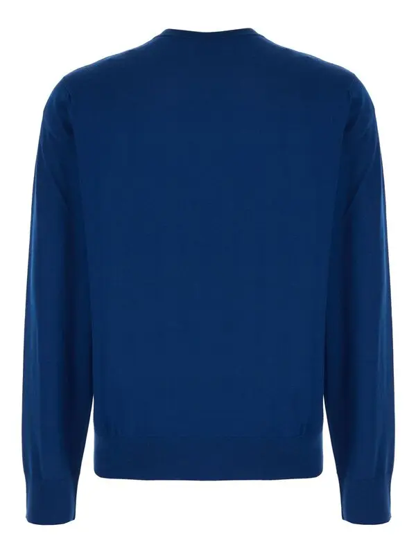 FERRAGAMO Logo-embroidered Jumper