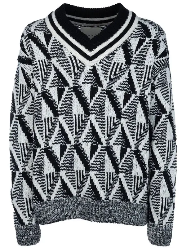 Gant Geometric-pattern Jumper