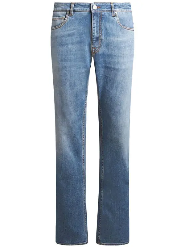 Etro Embroidered Jeans