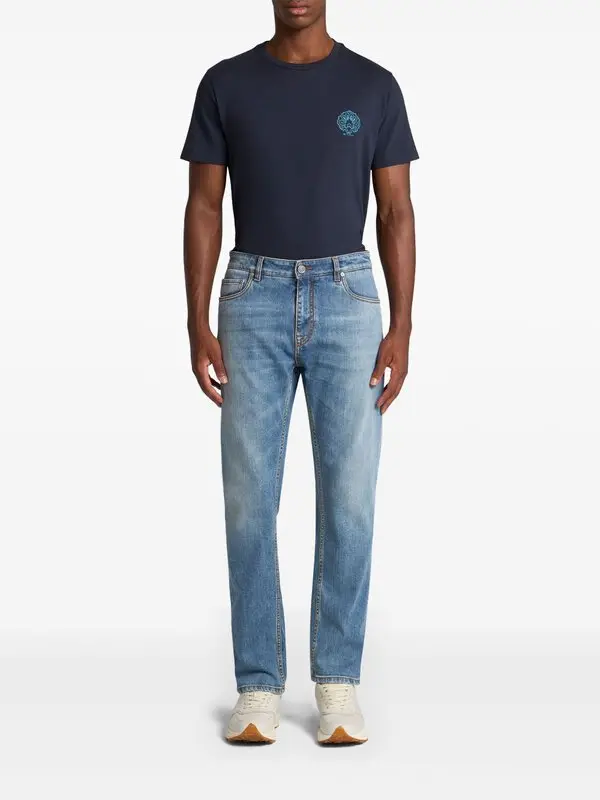 Etro Embroidered Jeans