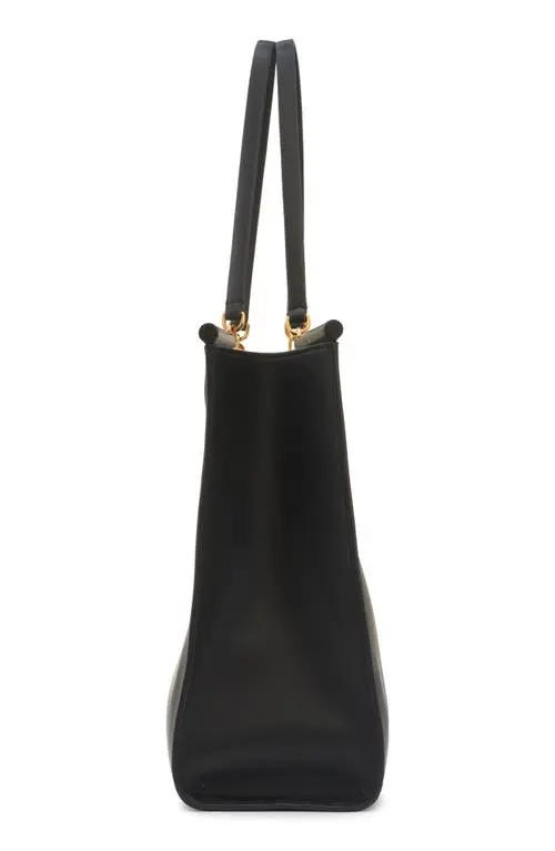 Dolce & Gabbana Sicily Leather Shopper - Nero