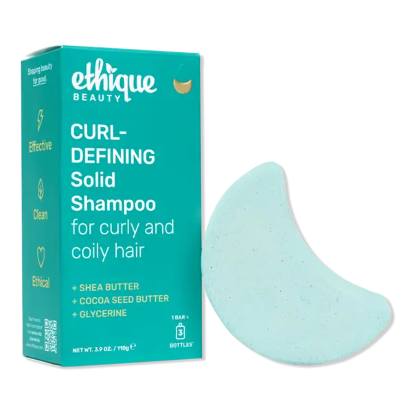 ETHIQUE BEAUTY Curl-defining Solid Shampoo Bar - One-color