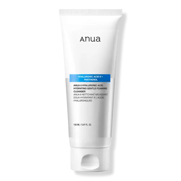 ANUA 8 Hyaluronic Acid Hydrating Gentle Foaming Cleanser - One-color