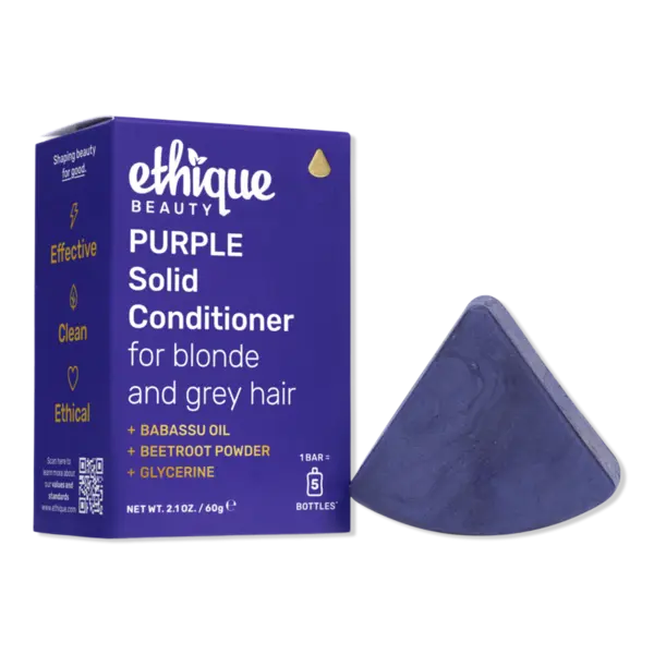 ETHIQUE BEAUTY Purple Solid Conditioner Bar - One-color