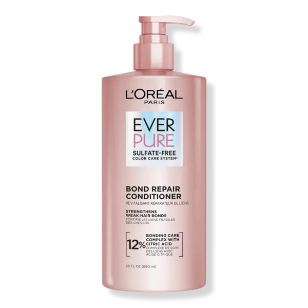 L'OREAL Everpure Sulfate Free Bond Repair Conditioner For Damaged Hair - One-color
