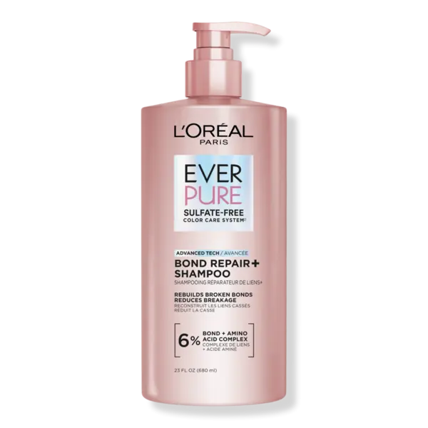 L'OREAL Everpure Sulfate Free Bond Repair Shampoo For Damaged Hair - One-color