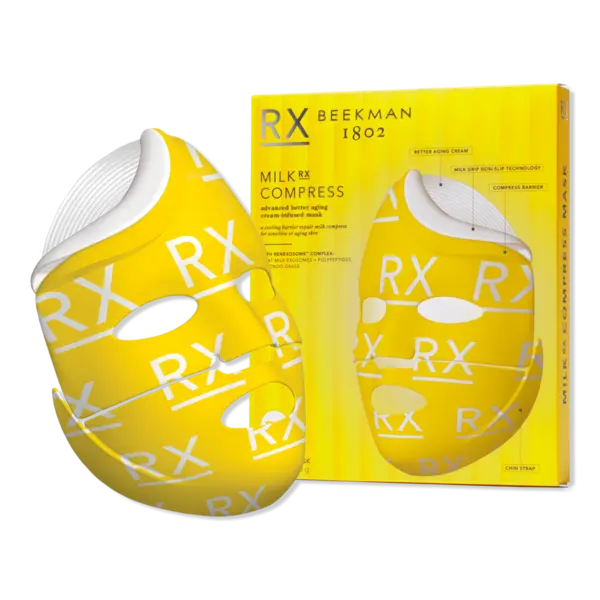 BEEKMAN 1802 Milk Rx Compress Advanced Better Aging Sheet Mask - One-color