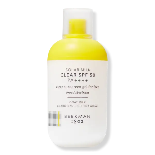 BEEKMAN 1802 Solar Milk Clear Spf 50 Clear Sunscreen Gel - One-color