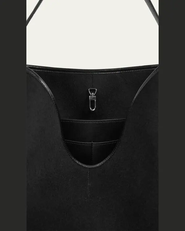 TOTÊME - Toteme Belted Wool & Leather Tote Bag