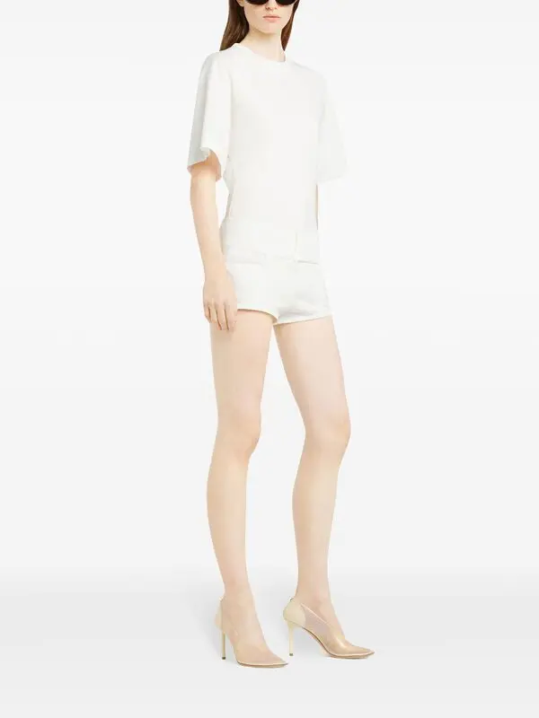 COURREGES Appliqué T-shirt - White