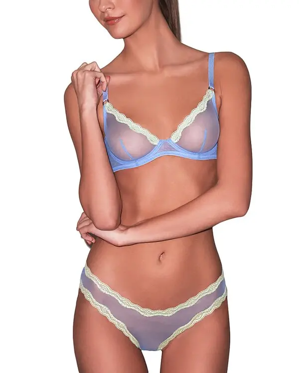 FLEUR DU MAL Sheer Tulle Bikini - Daydream