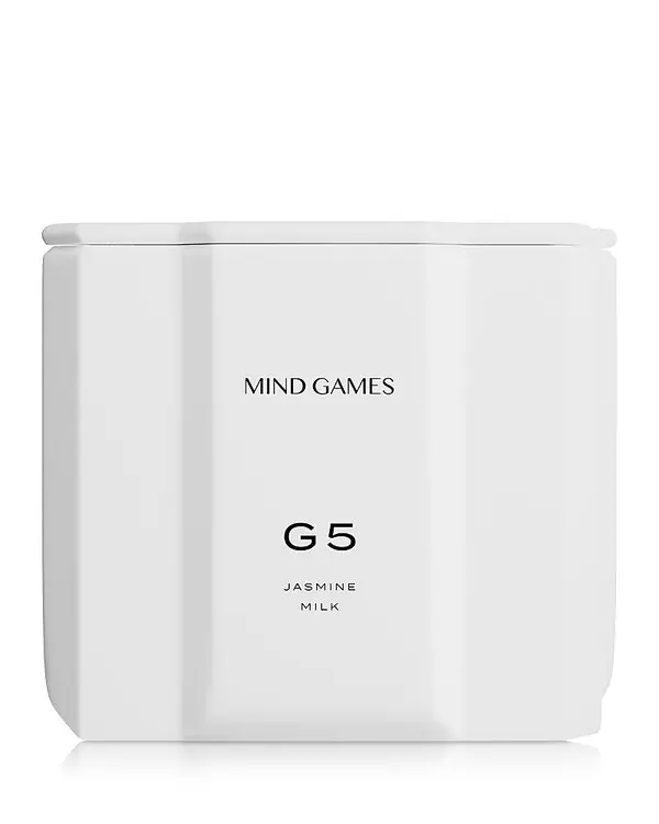 MIND GAMES G5 Jasmine Milk Luxury Candle 10 Oz - No Color