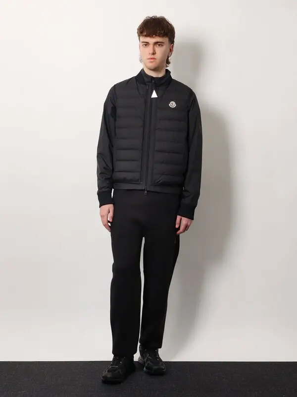 Moncler Neoprene Trouser With Padded Details