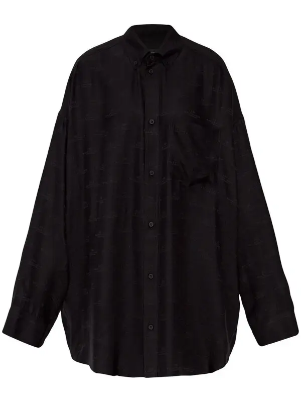 Balenciaga Logo-print Shirt