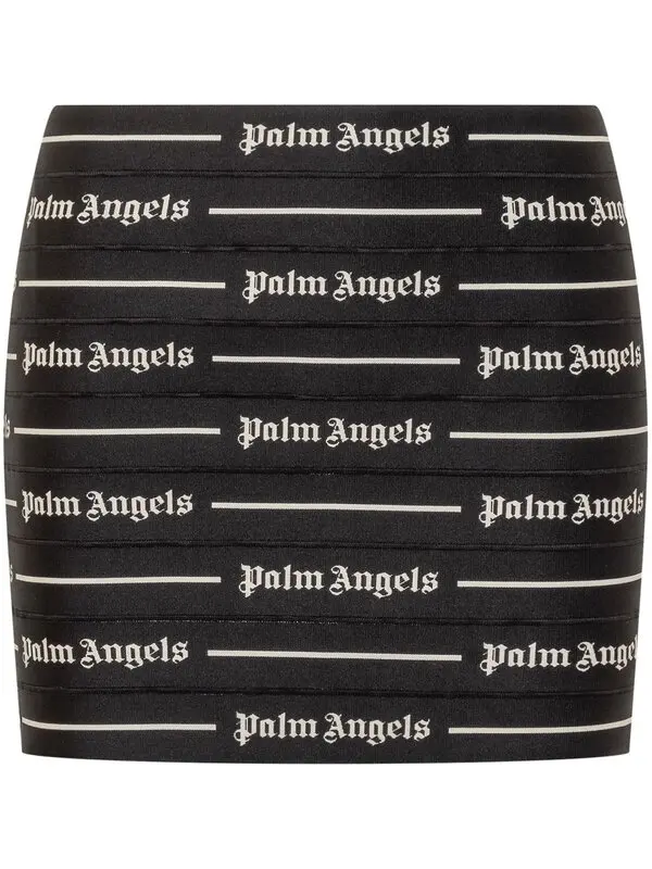 Palm Angels Logo Mini Skirt