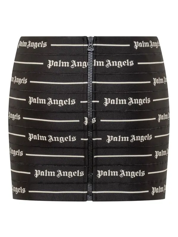 Palm Angels Logo Mini Skirt