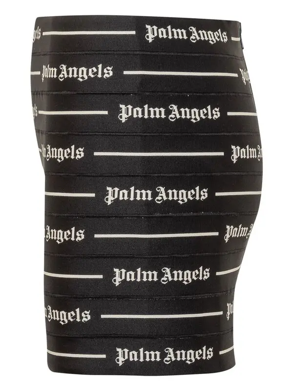 Palm Angels Logo Mini Skirt