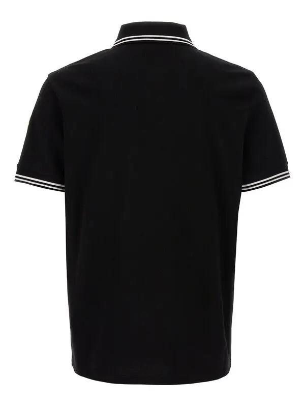 Moncler Logo-patch Polo Shirt