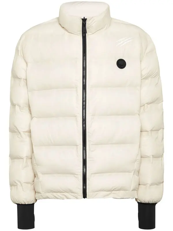 PLEIN SPORT Logo-patch Puffer Jacket