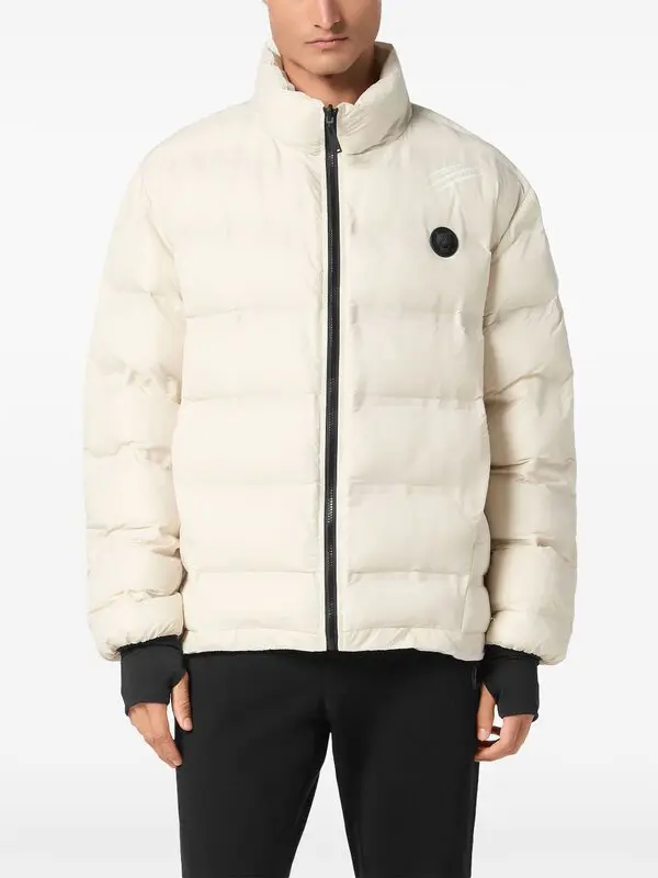 PLEIN SPORT Logo-patch Puffer Jacket