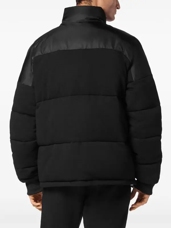 PLEIN SPORT Panelled Puffer Jacket