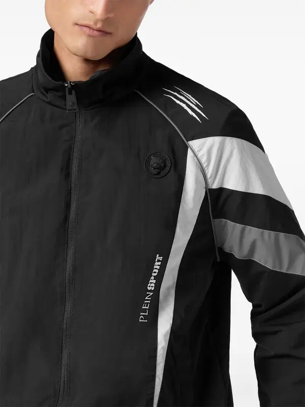 PLEIN SPORT Panelled Bomber Jacket