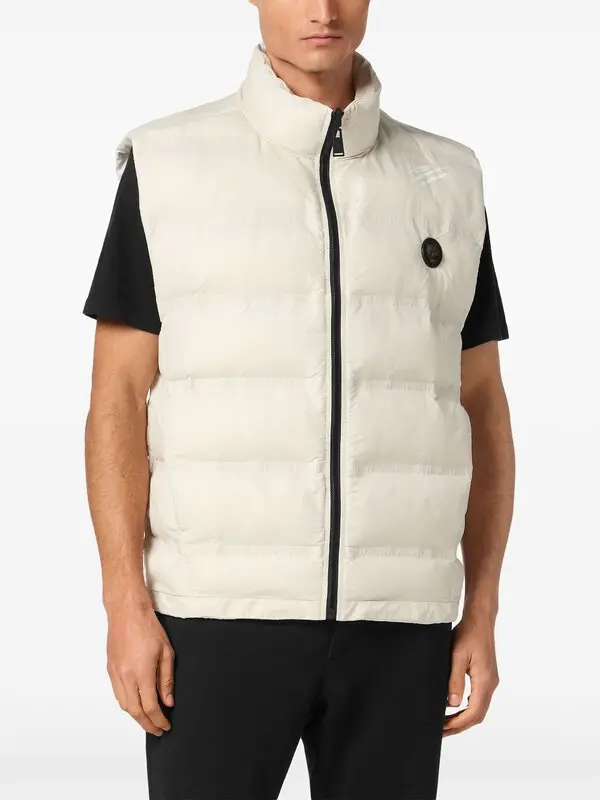 PLEIN SPORT Reversible Padded Gilet
