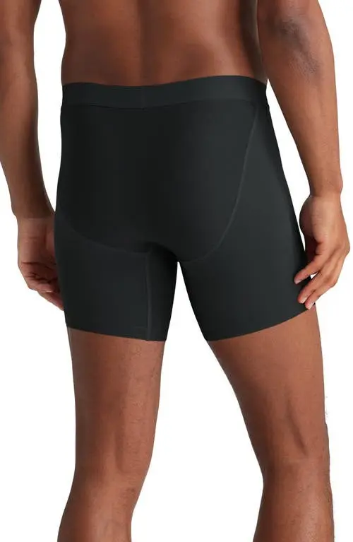 Tommy John 3-pack 360 Sport Micro 6-inch Boxer Briefs - Black
