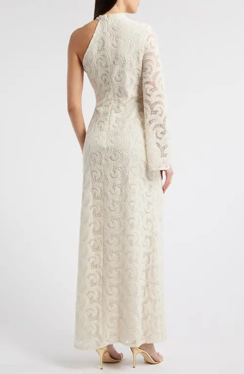 SONYA MODA Salwa One-shoulder Lace Gown