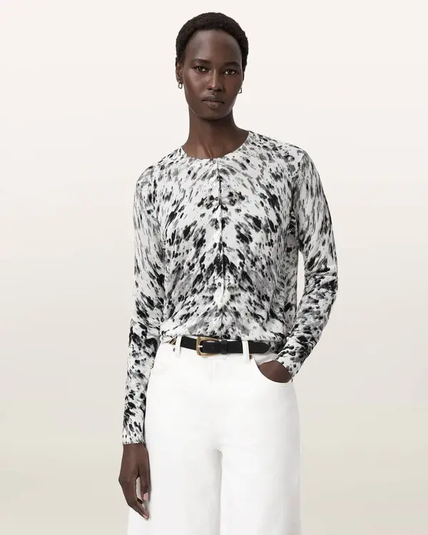 ALLSAINTS Anouk Merino Wool Cardigan