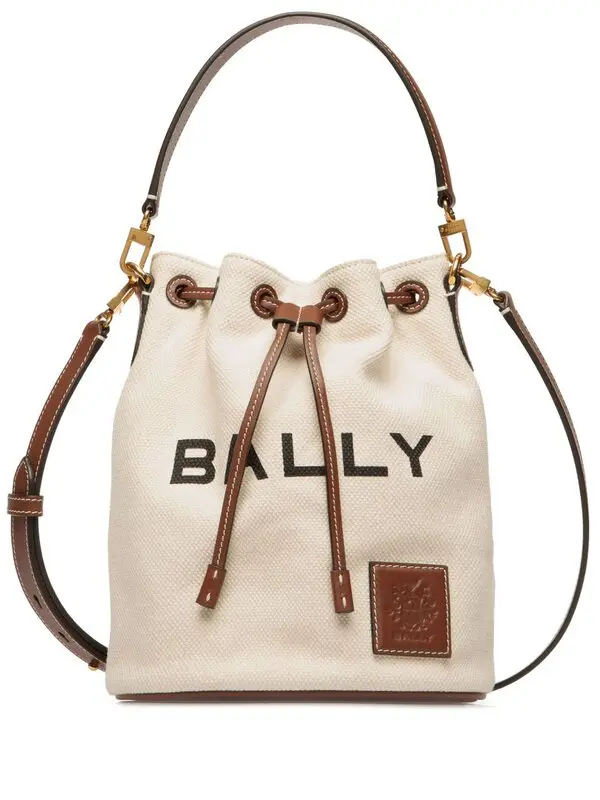 Bally Akelei Bucket Bag - White