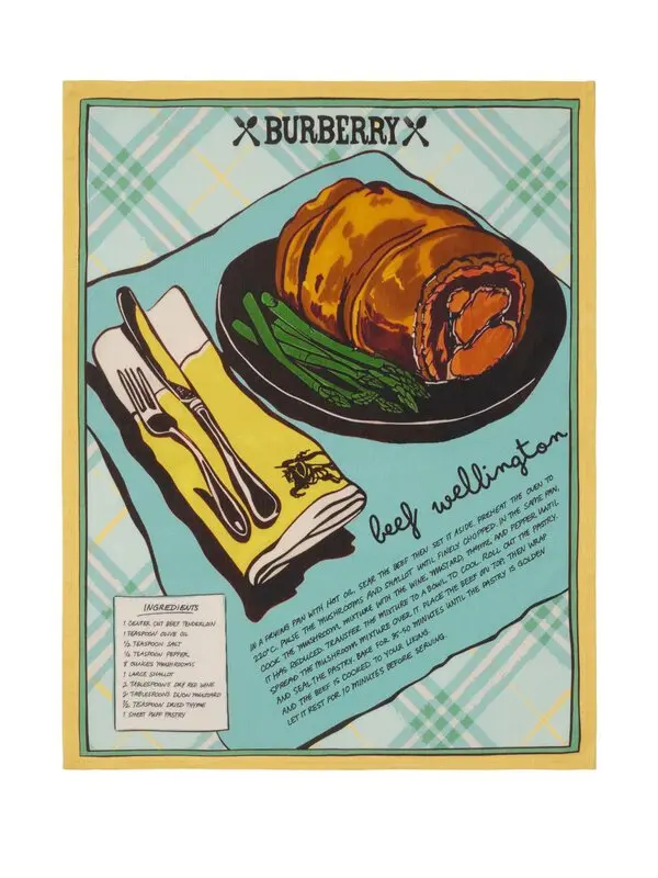 Burberry Recipe Tea Towel Set