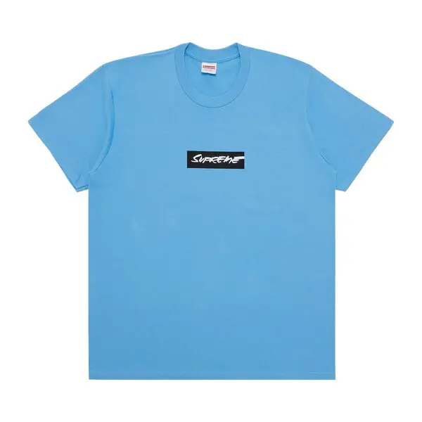 Supreme Futura Box Logo Tee 'bright - Blue