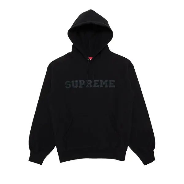 Supreme Collegiate Hooded Sweatshirt - Black