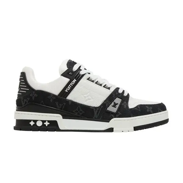 LOUIS VUITTON Trainer Monogram Denim - Black