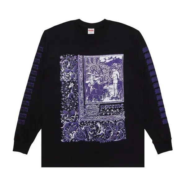 Supreme Saint Sebastian Long-sleeve Tee - Black